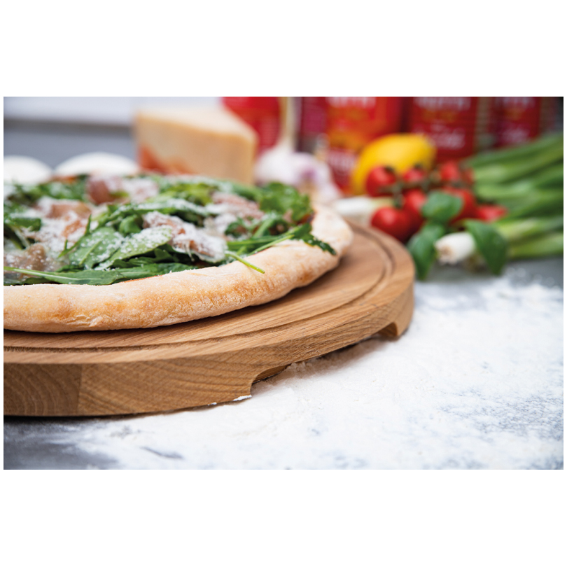 Tagliere Servi Pizza in Quercia – Coltelleria Gianola